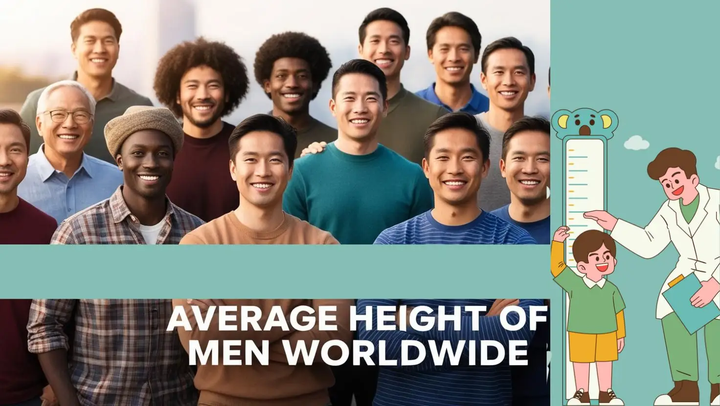 Average Height of Men Worldwide (By Country & Region)